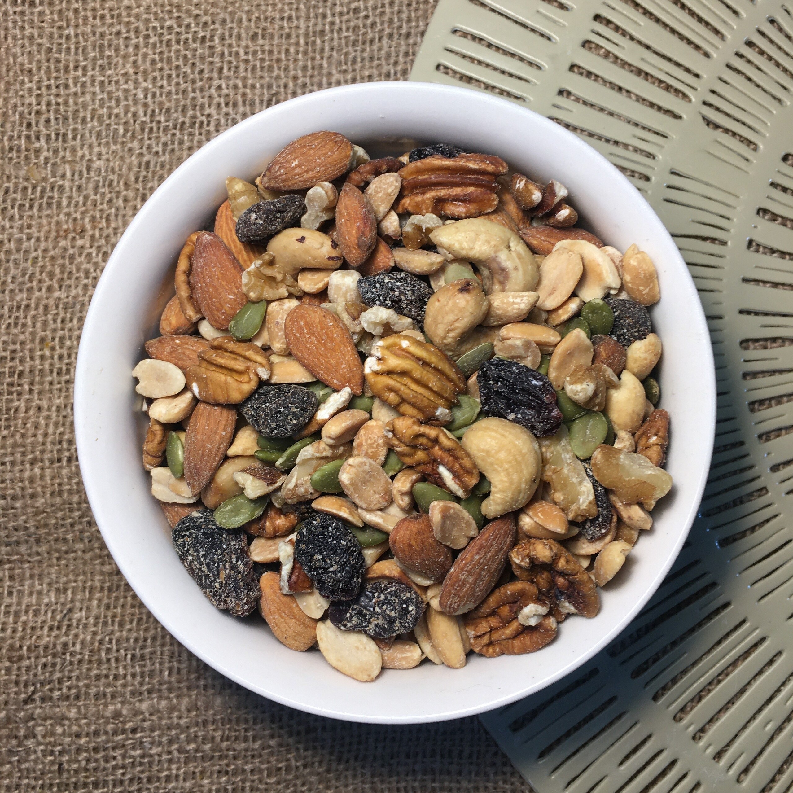 Mix Frutos Secos con Pasas Uva - Granos y Semillas